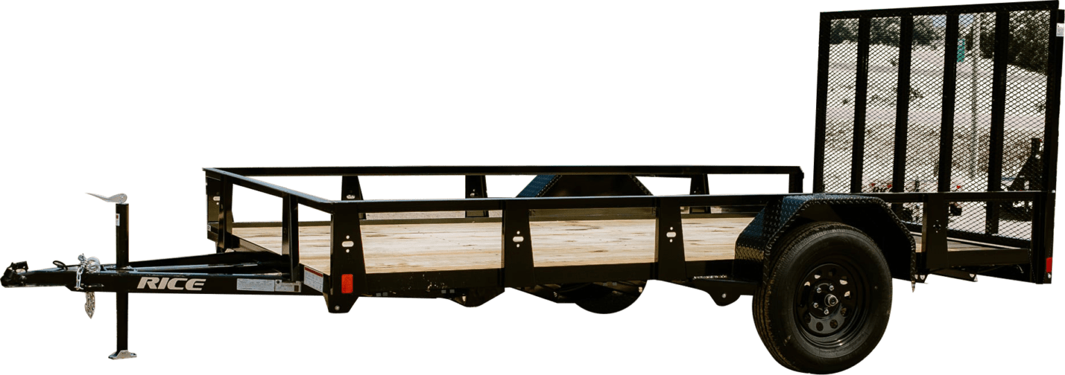 Single Axle Utility Trailer | Durable Trailers by Rice